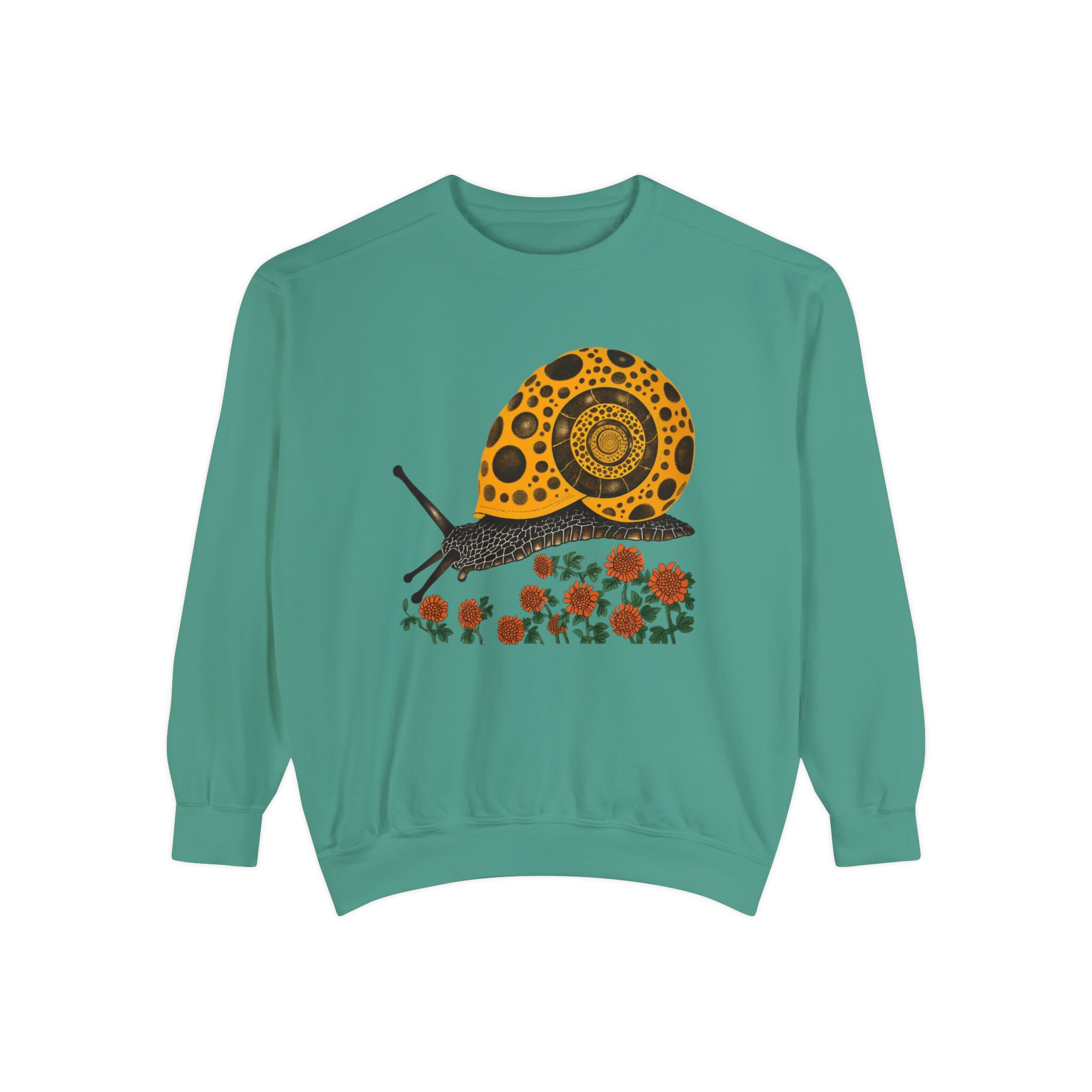 Snail Sweatshirt- Garden Snail Shirt- Garden Sweatshirt- Snail Lover ...