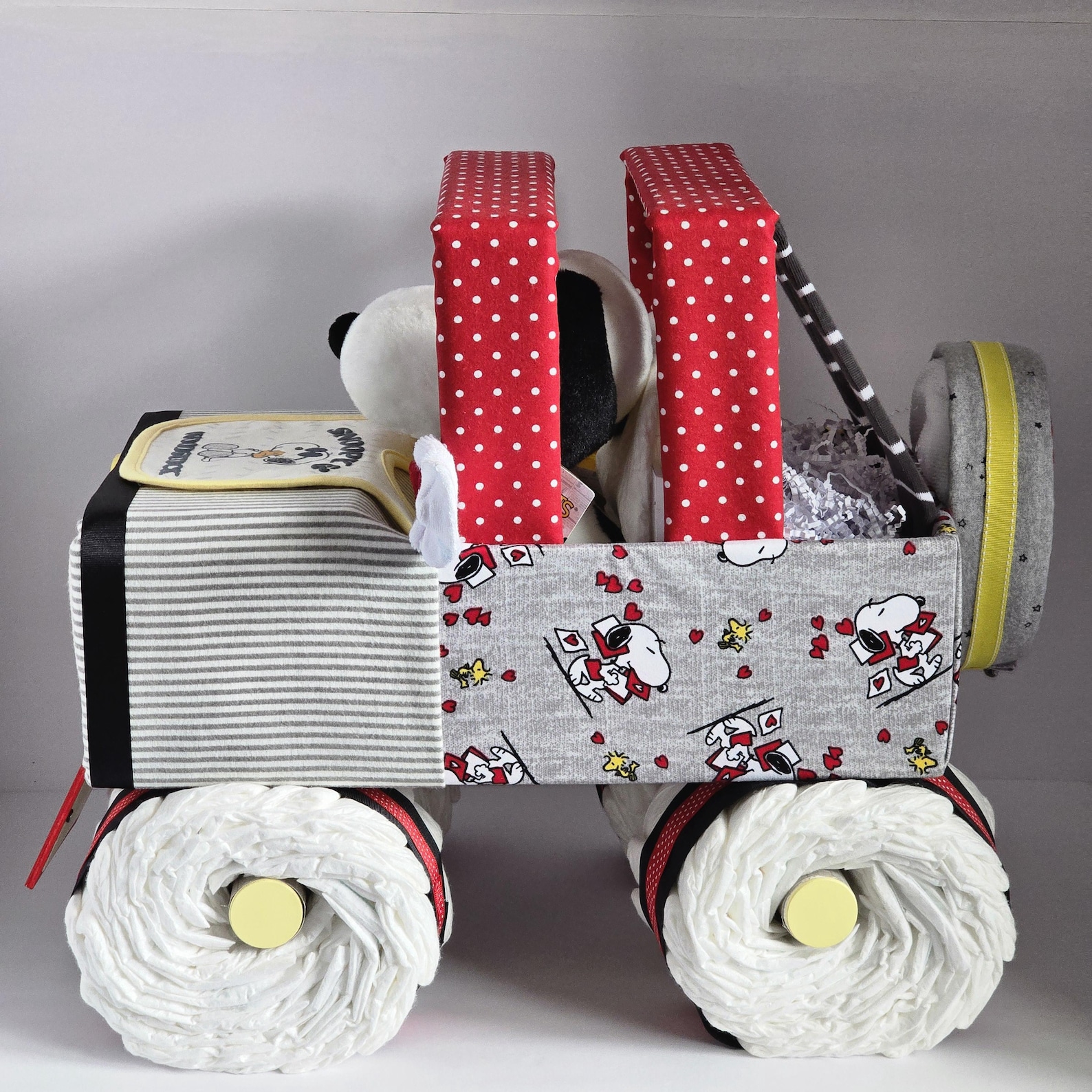 Snoopy and Woodstock Diaper Jeep - Etsy