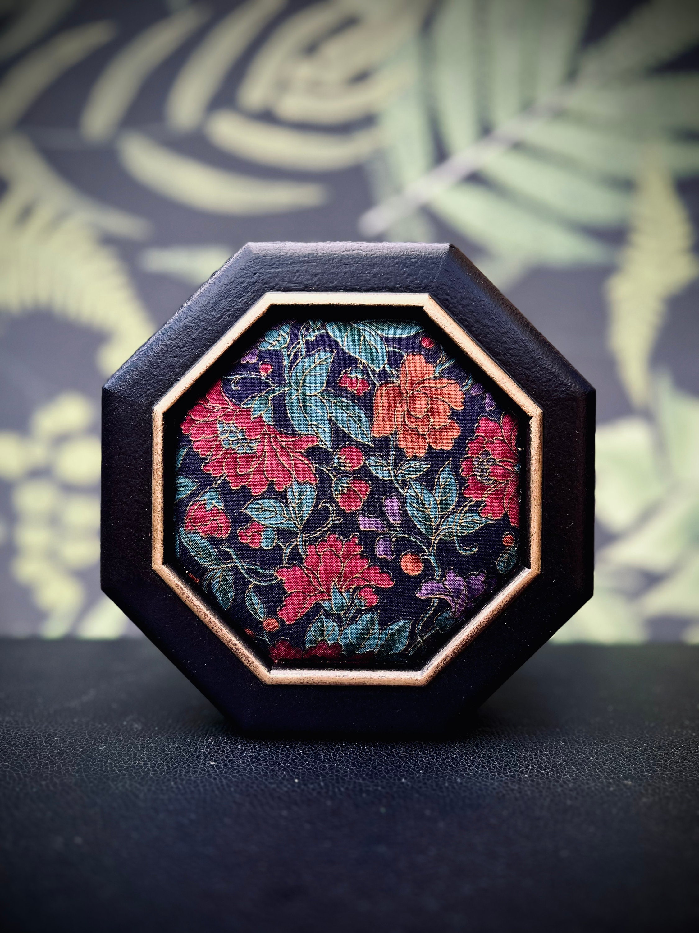 Black Hexagonal Jewellery Box - Etsy