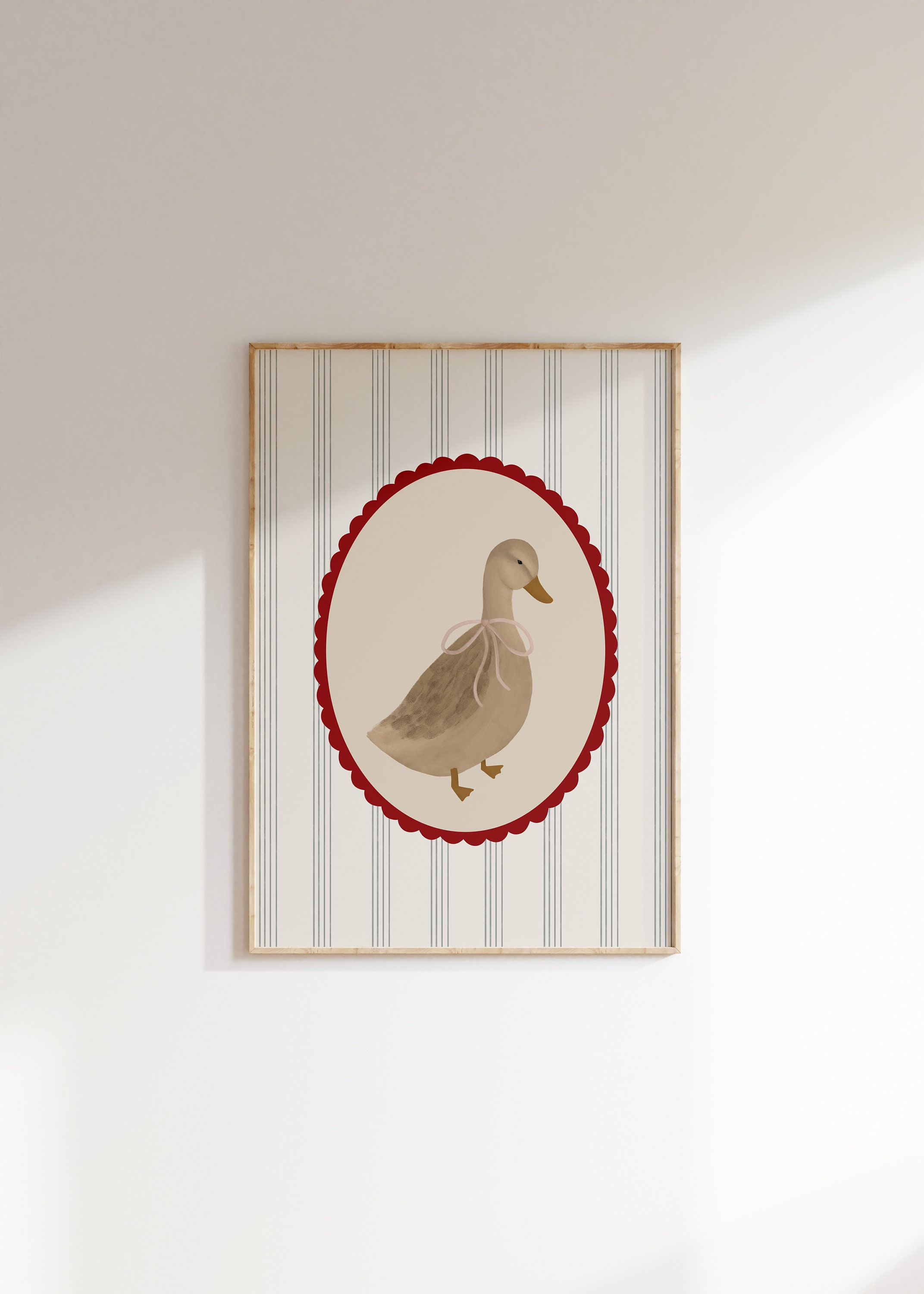Vintage Duck Printable Cottagecore Nursery Vintage Aesthetic Nursery ...