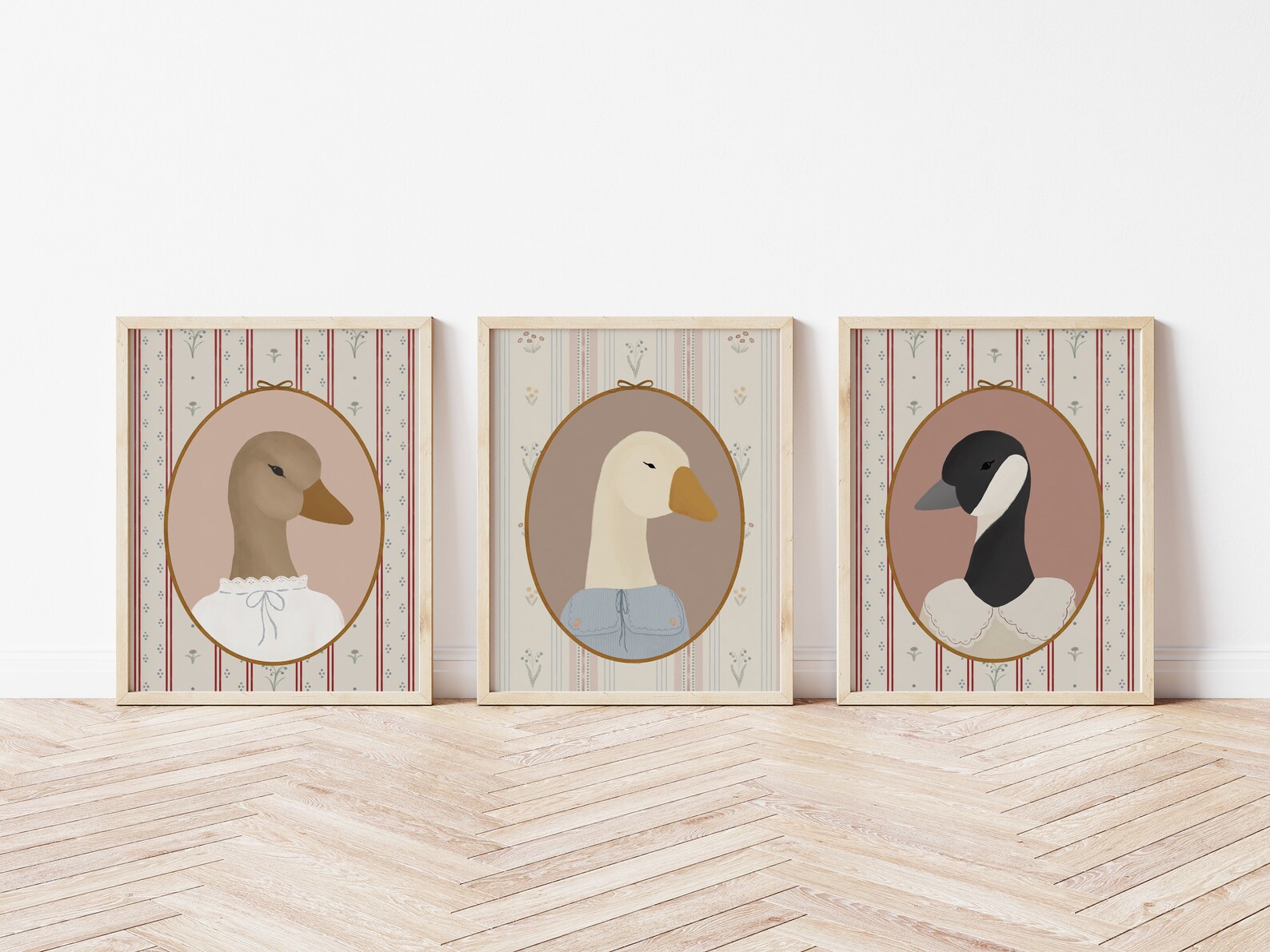 Canada Goose Printable Abstract Vintage Goose Printable Grandmillenial ...