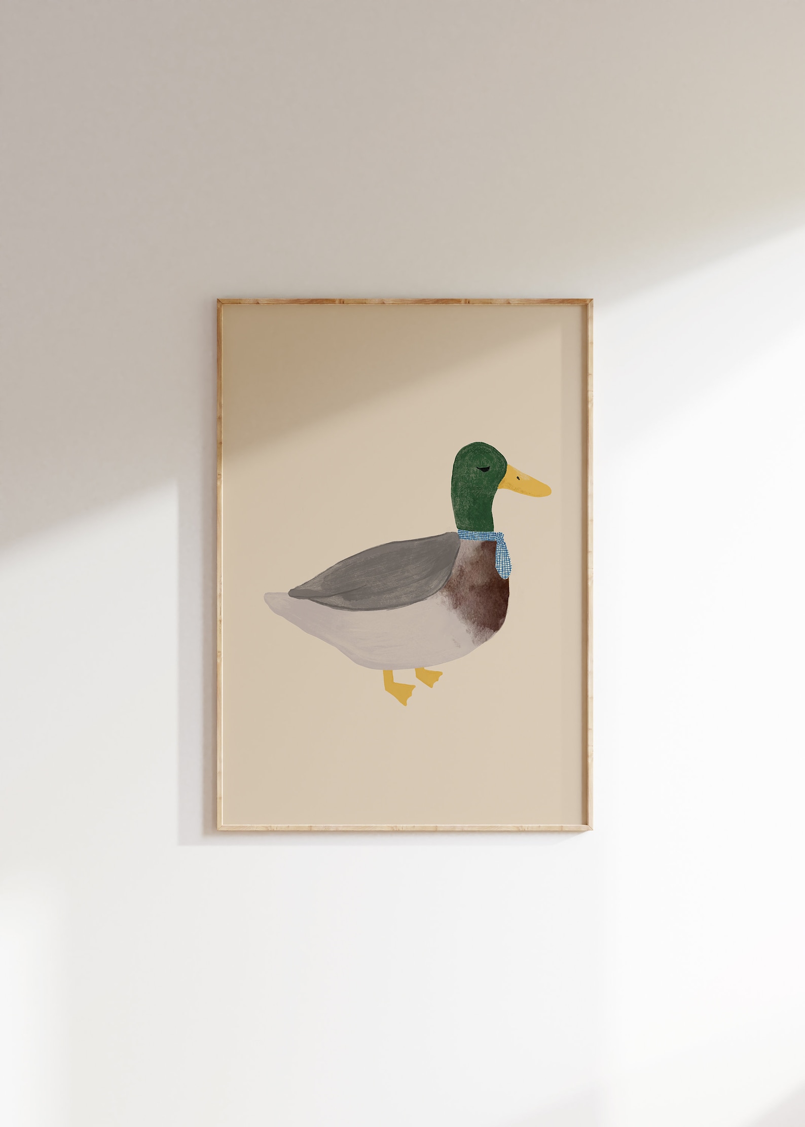 Duck and Goose Wall Art Printable, Girl Room Poster Set of 2 Boy Room ...