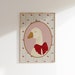 Vintage Goose Print, Grandmillenial Art, Coquette Art, Girl Goose ...