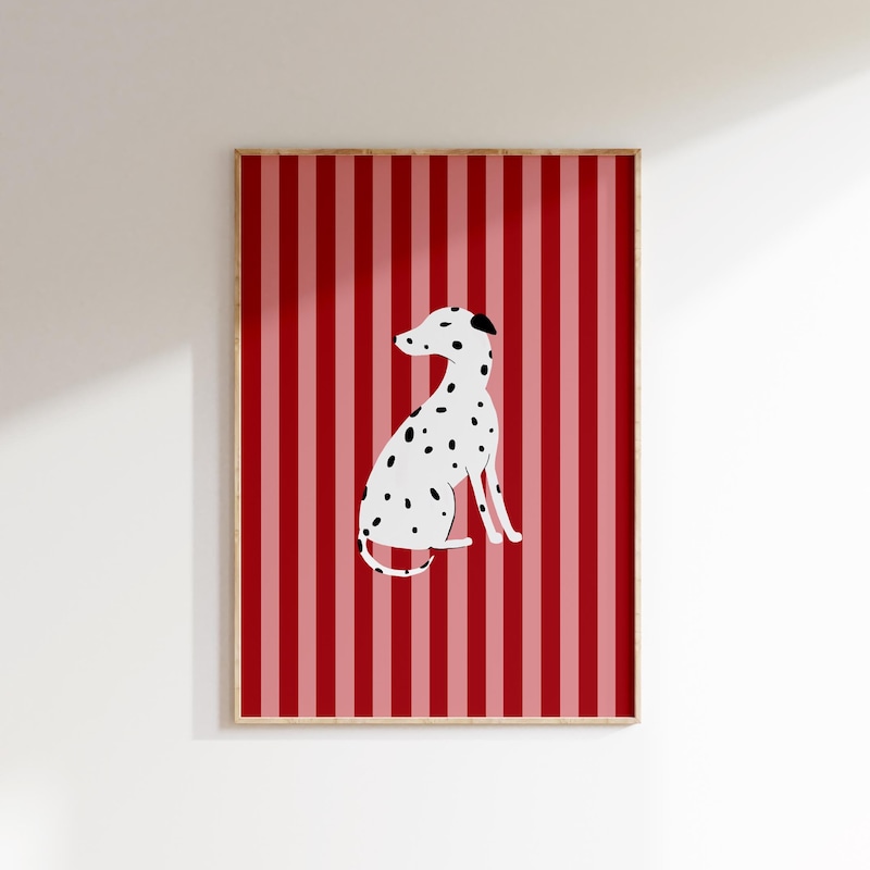 Dalmatian Wall Art - Etsy
