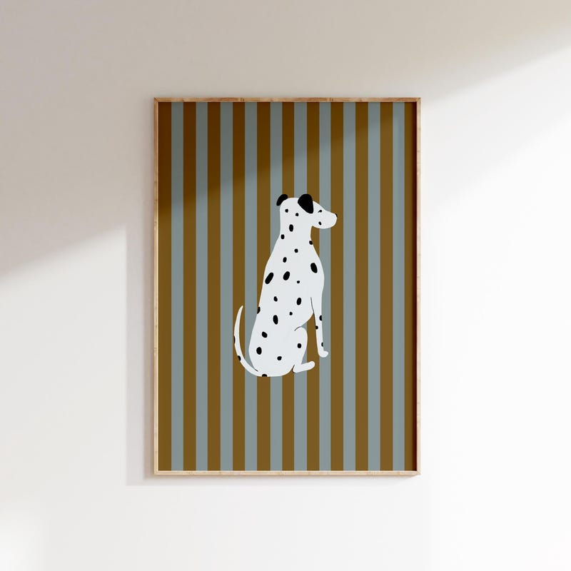 Dalmatian Wall Art - Etsy