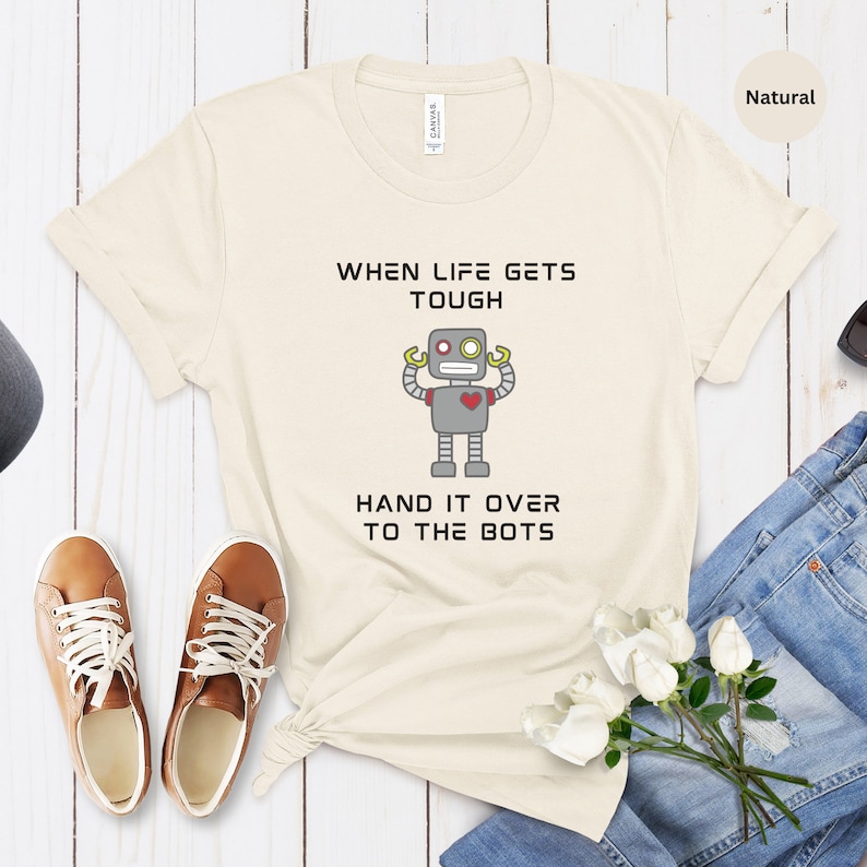 Robotics Funny Tech Shirt, Robot T-shirt for Men Women, Tech ...