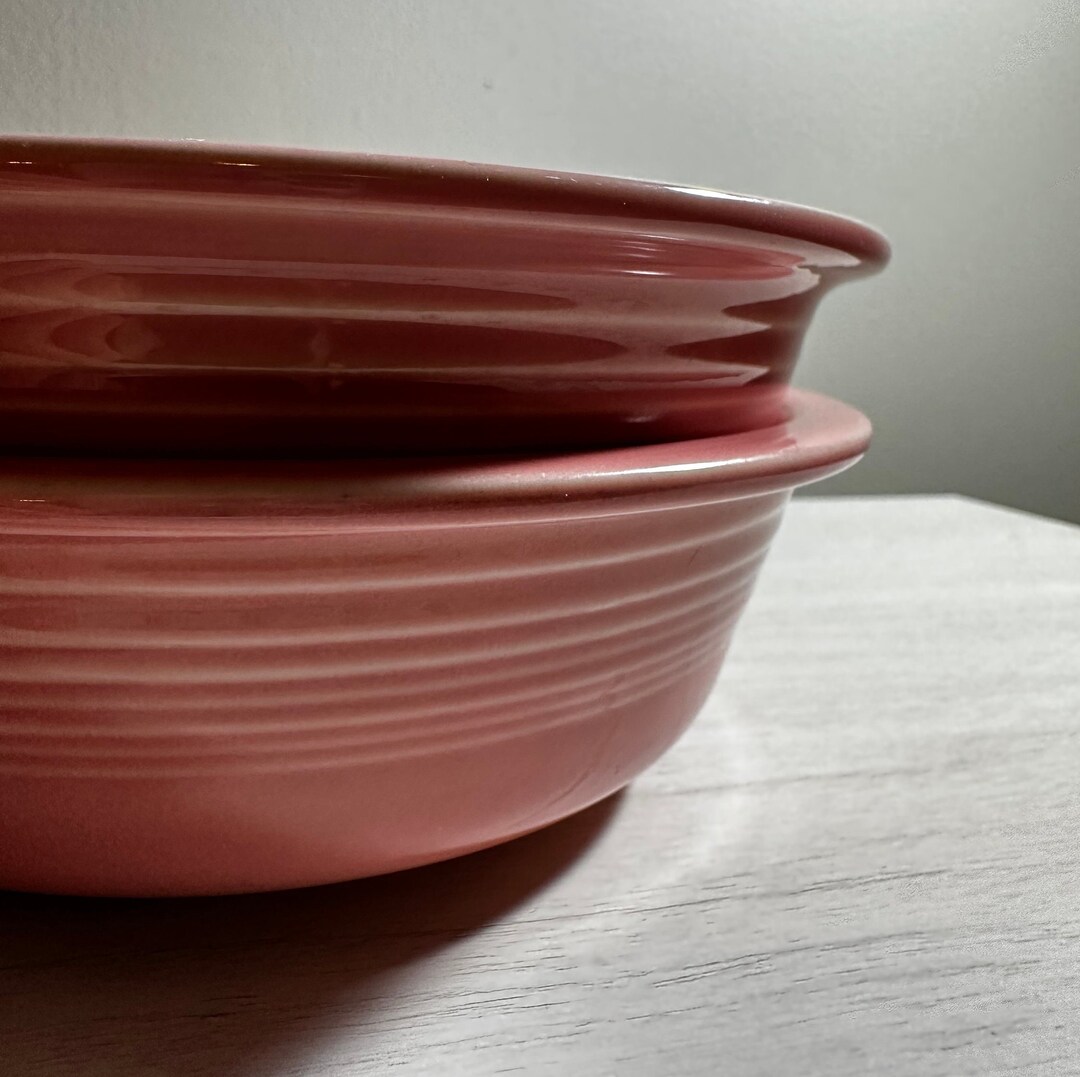 Vintage Rose Fiesta Bowls 1951-1959 - Etsy