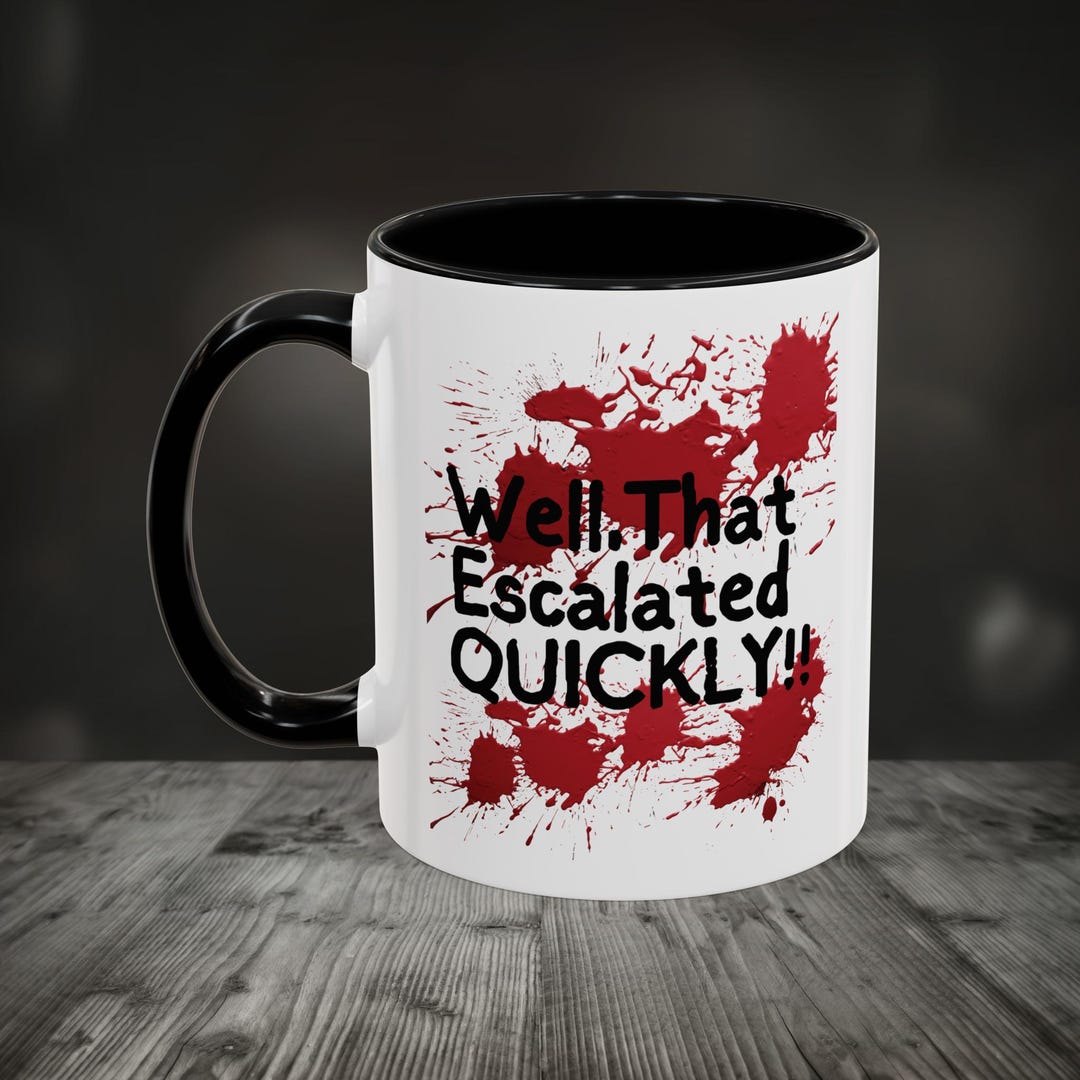 11oz Gothic Skull Mug Dark Humor for Forensic Science Lovers Morbid ...