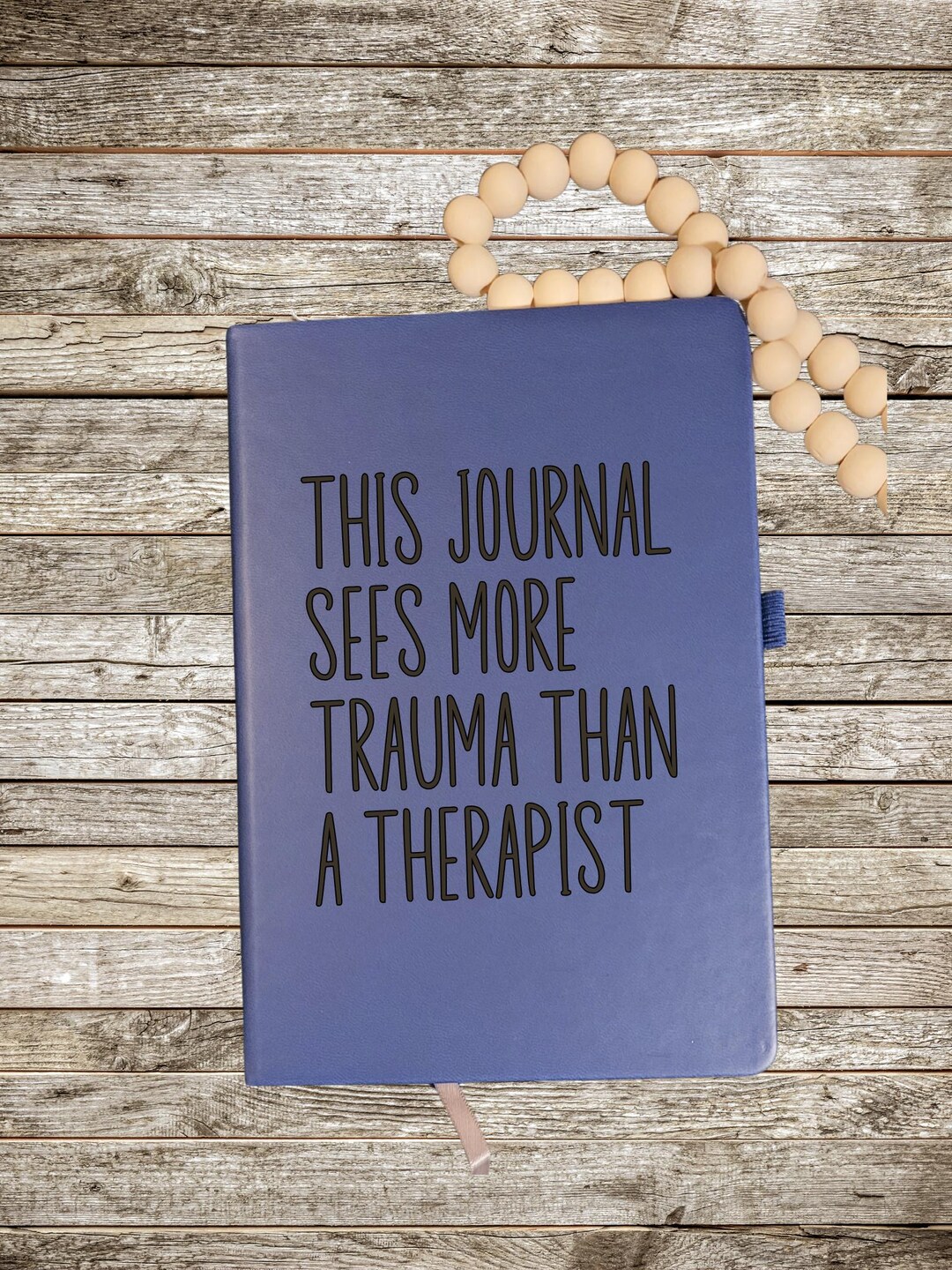 Engraved Leather Journal, Dark Humor Gift for Forensic Investigator ...