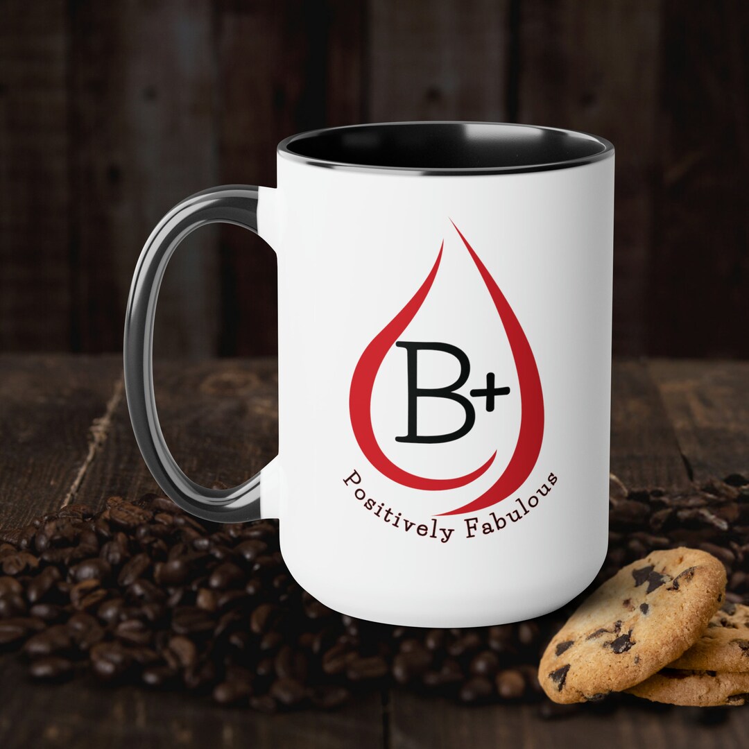 Custom Mug B Blood Typecustom Blood Donor Giftawareness - Etsy