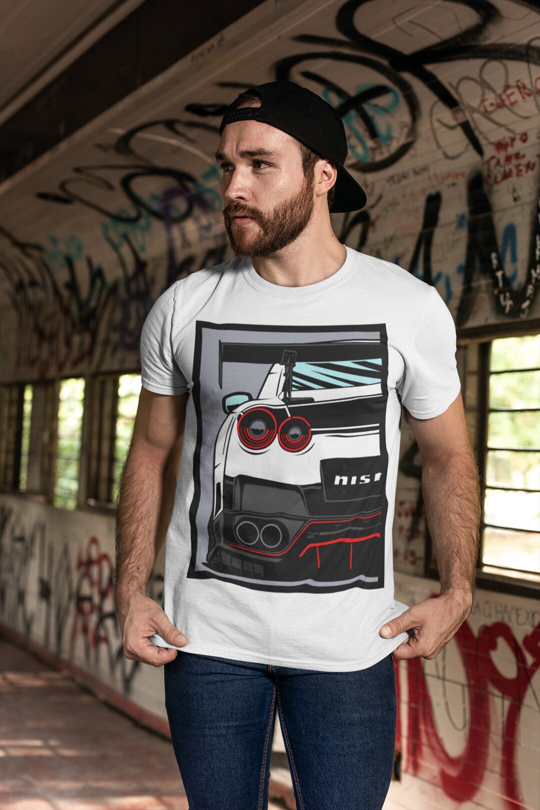 Nismo GTR, R35, JDM, Car Enthusiast Unisex Softstyle T-shirt, Car Lover ...