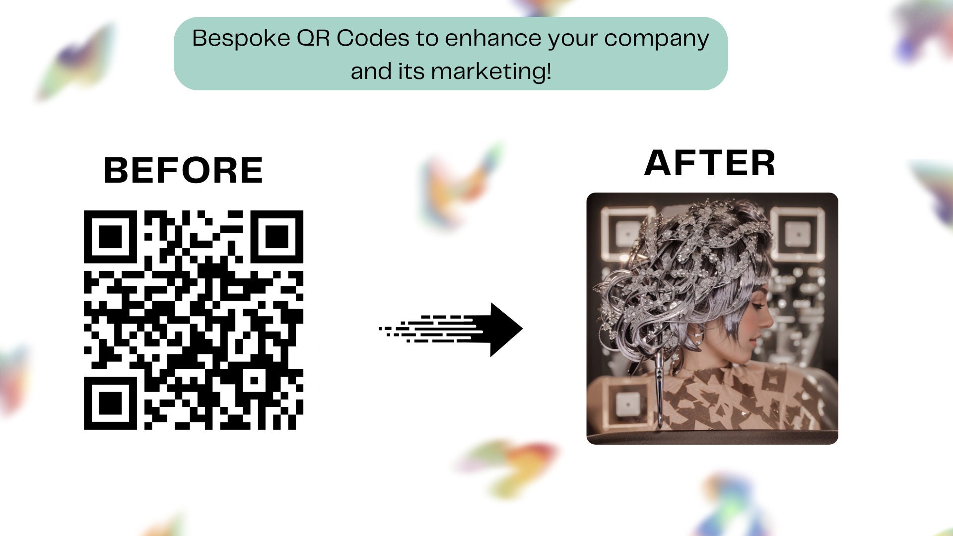 Custom QR Logos Into Art - Etsy