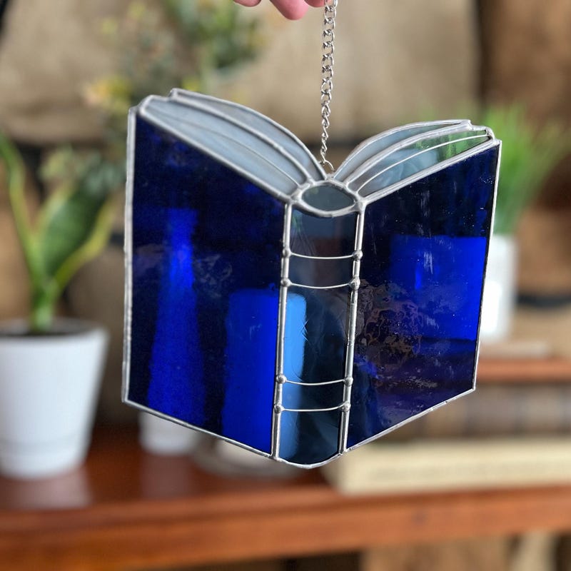 Stained Glass Book - Etsy