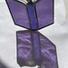 Stained Glass Open Book Suncatcher Window Decor Purple 3” - Etsy