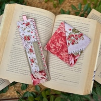 Fabric Bookmarks (set of 3) - Etsy