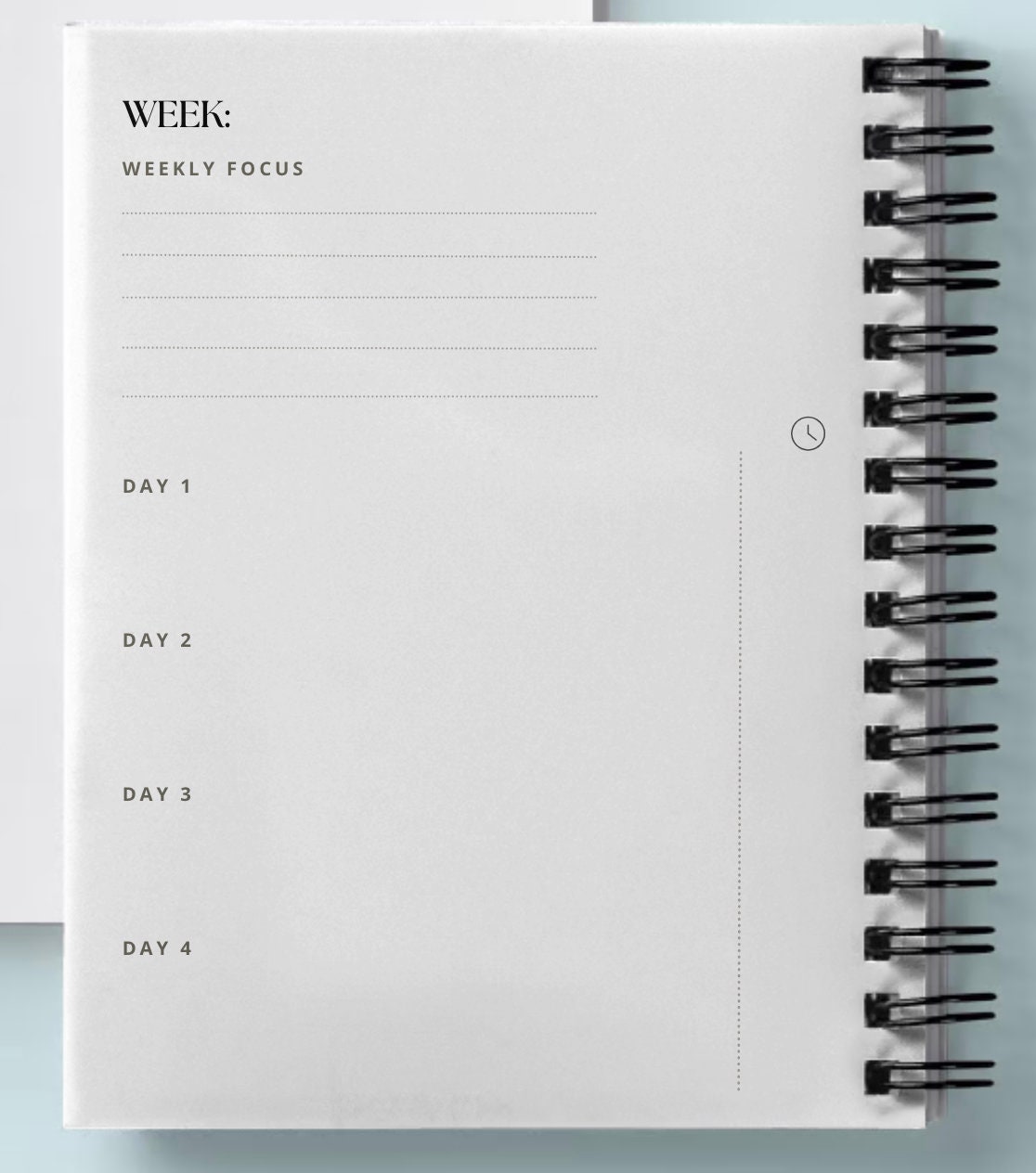 Printable Minimalist Music Practice Journal - Etsy
