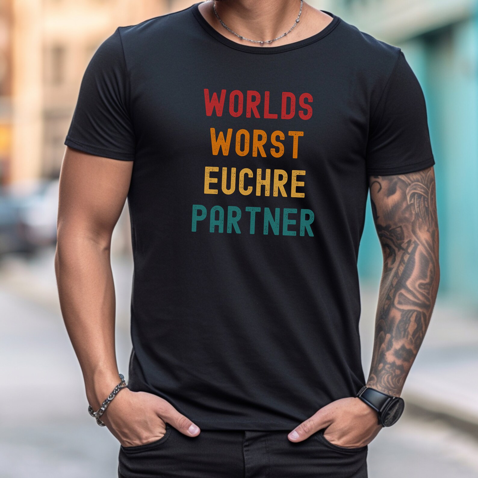 Worlds Worst Euchre Partner T-shirt Funny Euchre Shirt Euchre ...