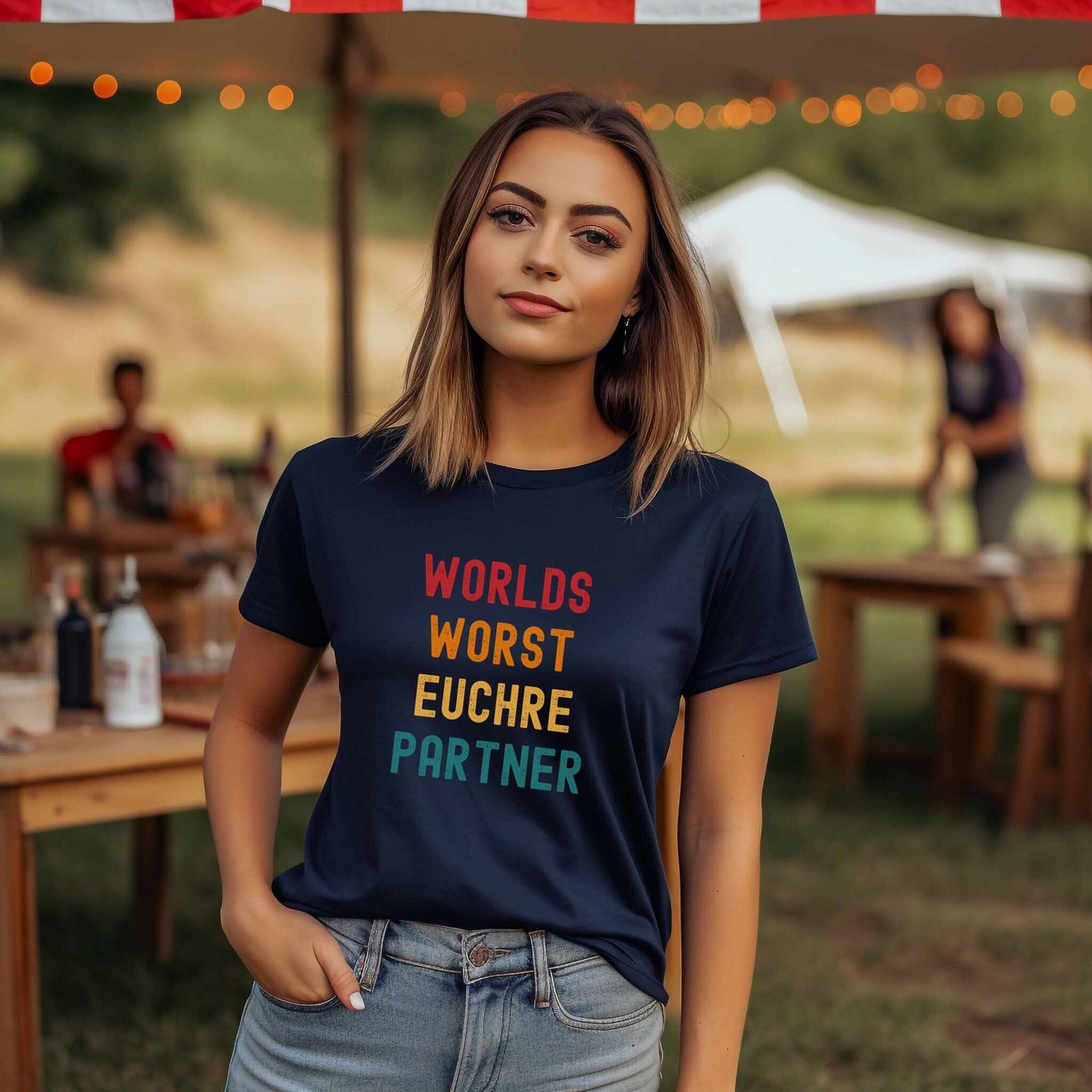 Worlds Worst Euchre Partner T-shirt Funny Euchre Shirt Euchre ...