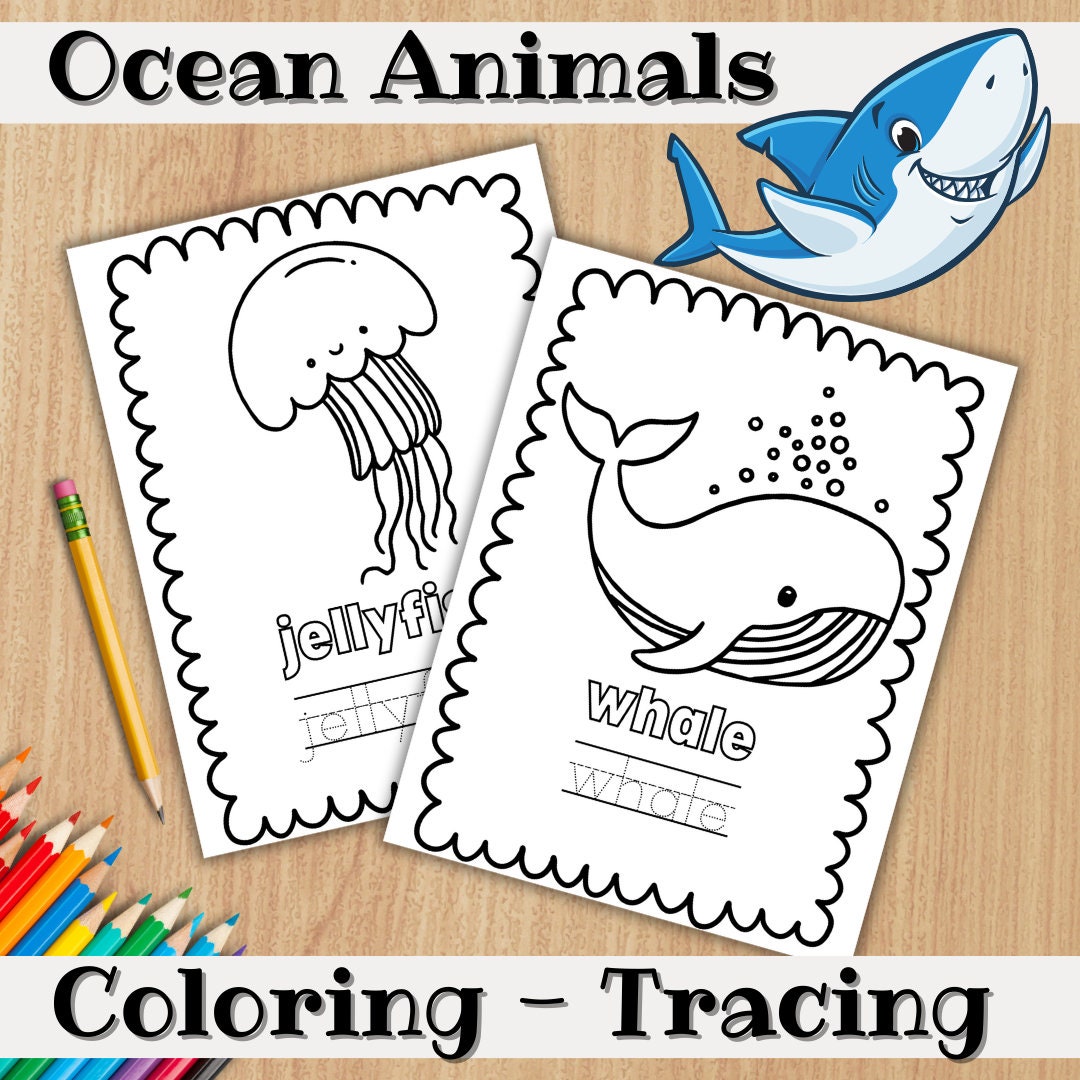 Kids Printable Ocean Coloring Pages Printable Worksheets Preschool ...