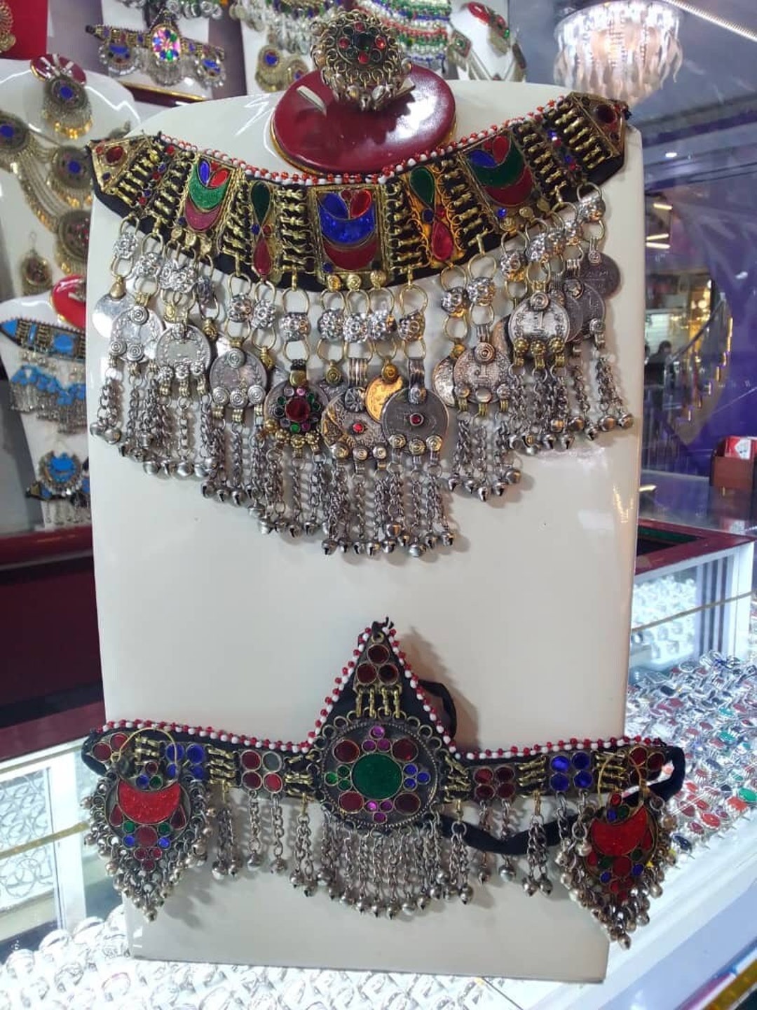 Beautiful Afghan Jewelry Set - Etsy