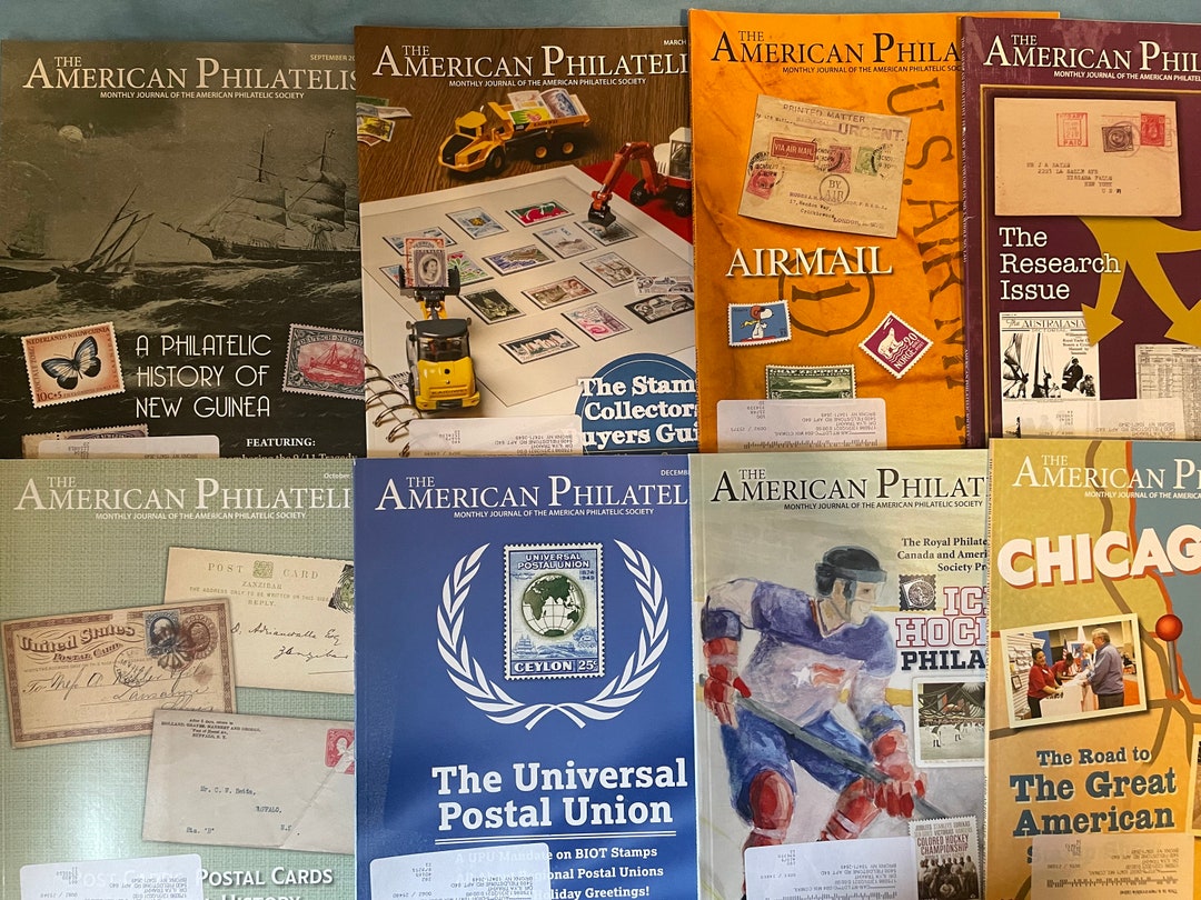 America Philatelist Magazines, 2021, Full Set - Etsy