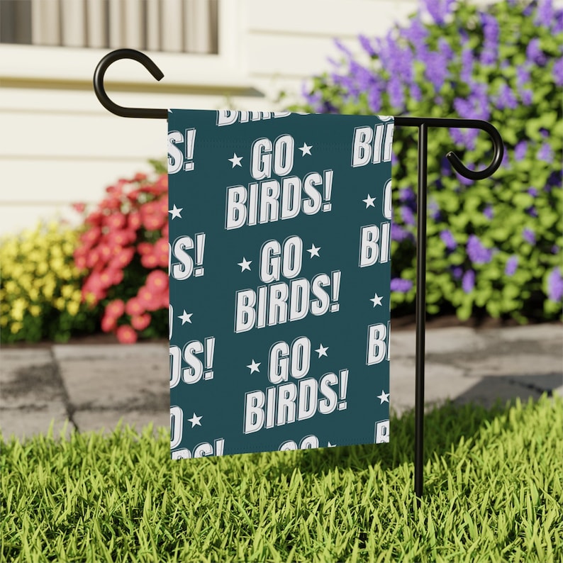 Philadelphia Eagles Go Birds! Garden Banner | Durable Poly Poplin ...