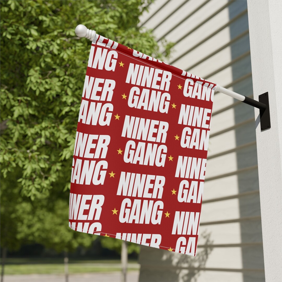 San Francisco 49ers Niner Gang Garden Banner | NFL Team Spirit ...