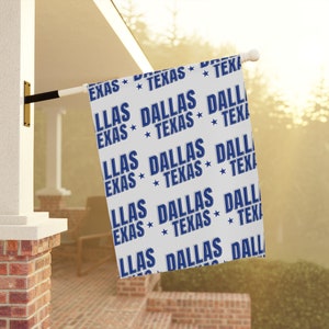 Dallas Texas Garden Banner | Dallas Cowboys Inspired | Double-sided ...