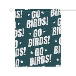 Philadelphia Eagles Go Birds! Garden Banner | Durable Poly Poplin ...