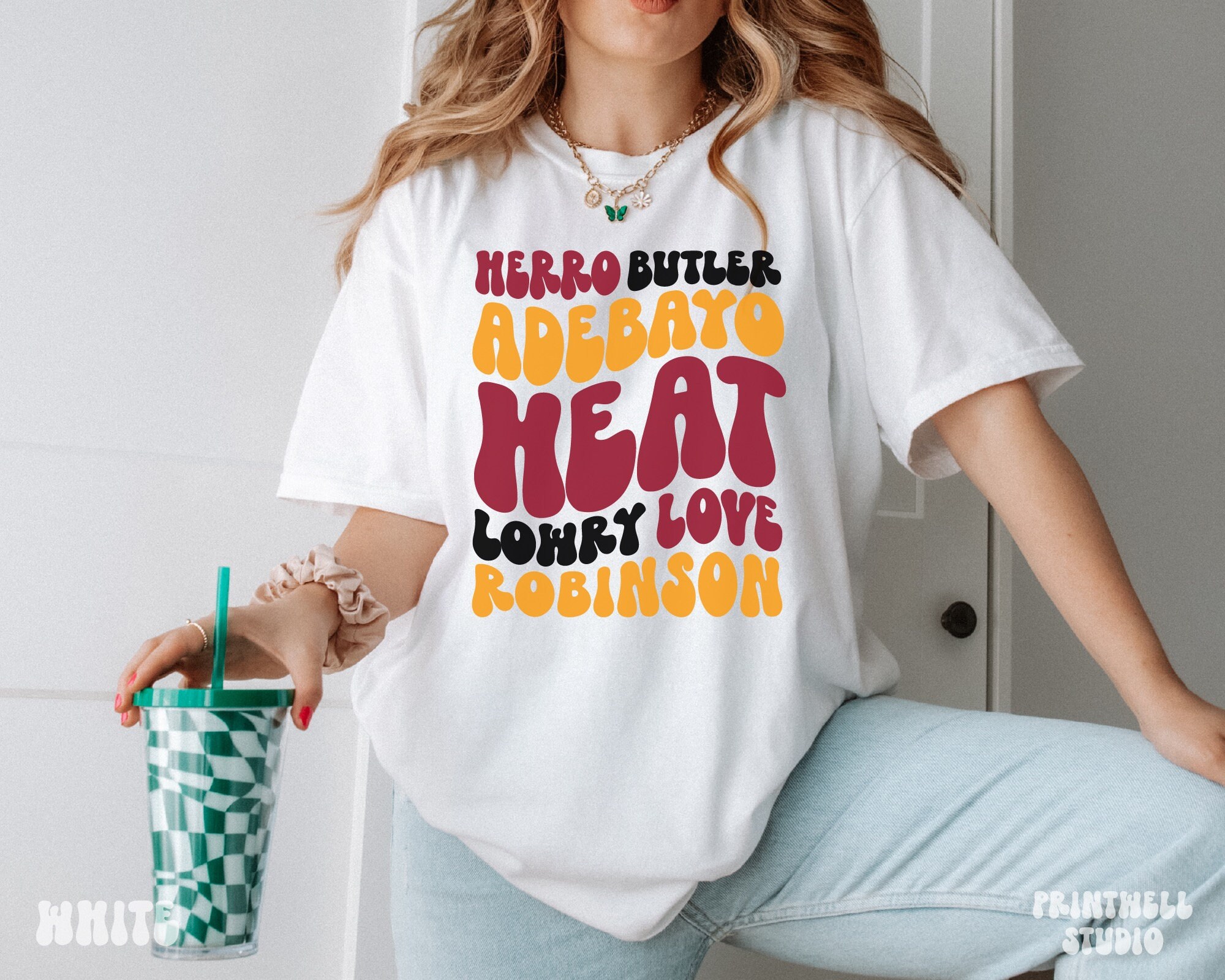 Miami Heat Legends Tribute Shirt, Miami Heat Fan Gift, NBA Fan Gift ...