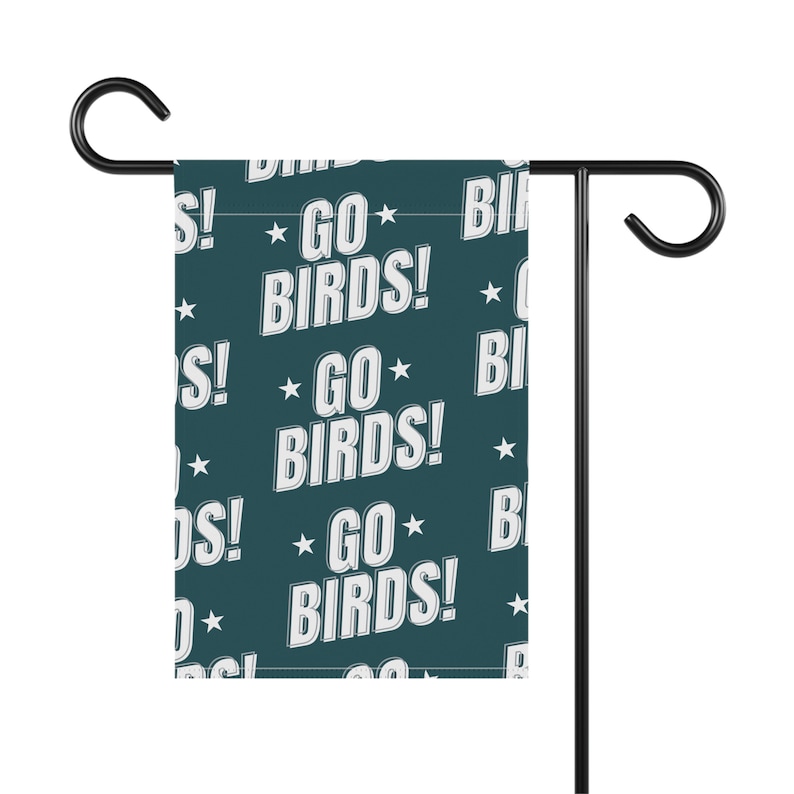 Philadelphia Eagles Go Birds! Garden Banner | Durable Poly Poplin ...