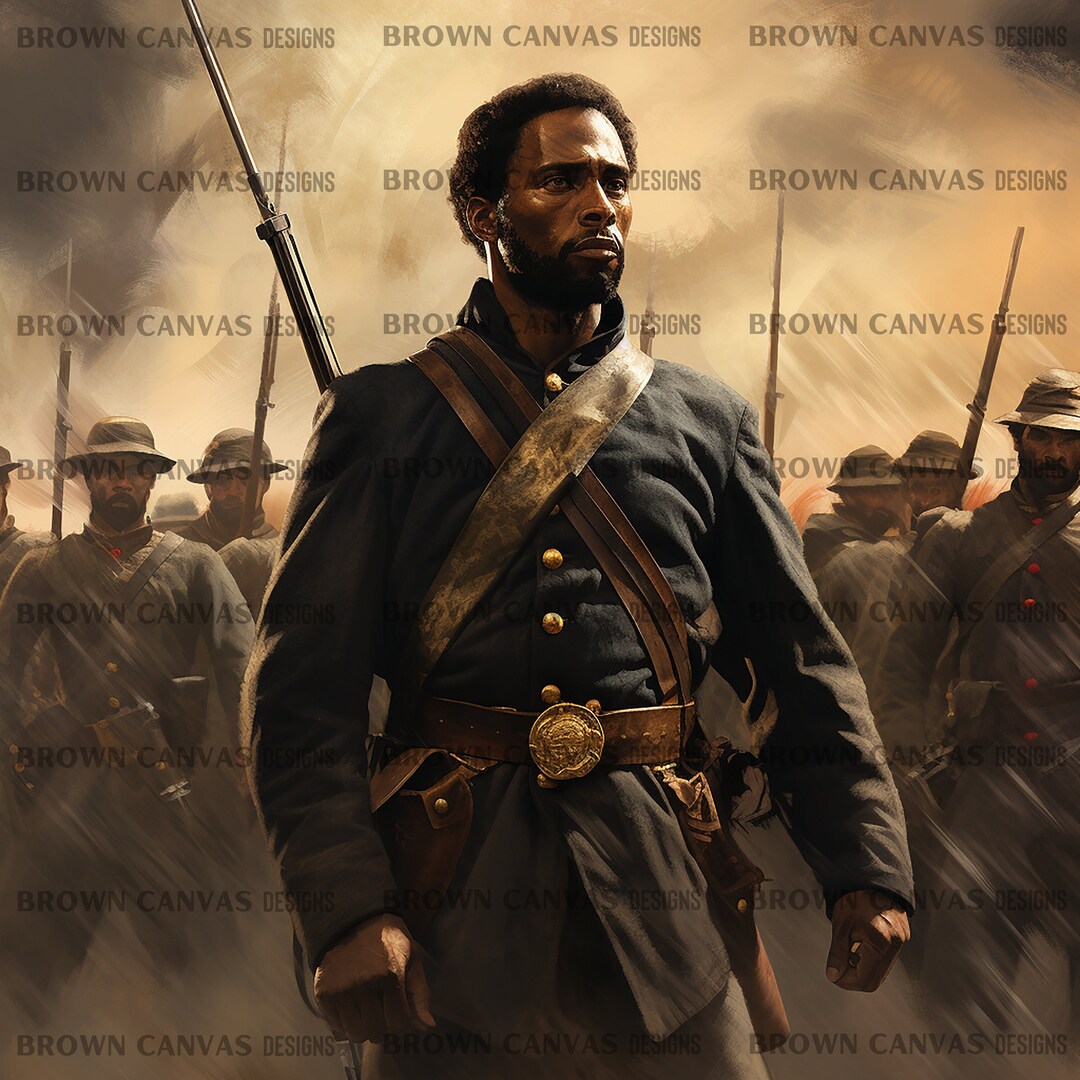Black Civil War Soldier PNG, Civil War PNG, Civil War Clipart, Black ...
