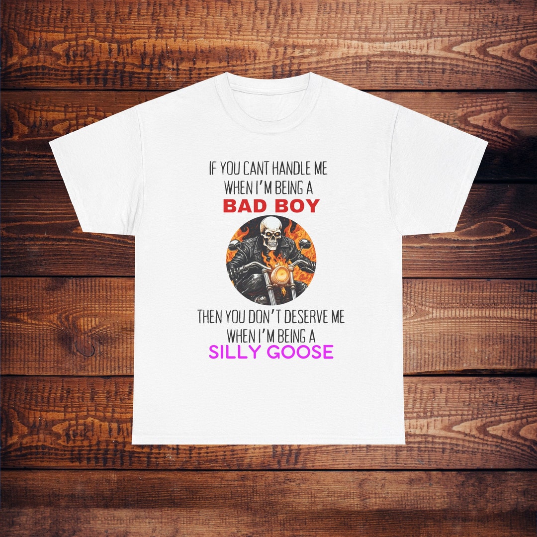 Bad Boy T-shirt Unisex Male or Female Cotton Tee 9 Colors Available ...