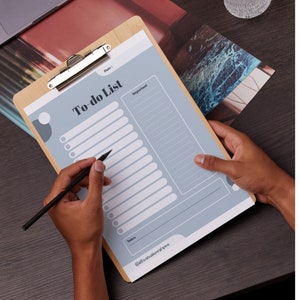 To-do List Available in 6 Colors Plan Your Day Daily Planner Stay ...