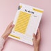 To-do List Available in 6 Colors Plan Your Day Daily Planner Stay ...