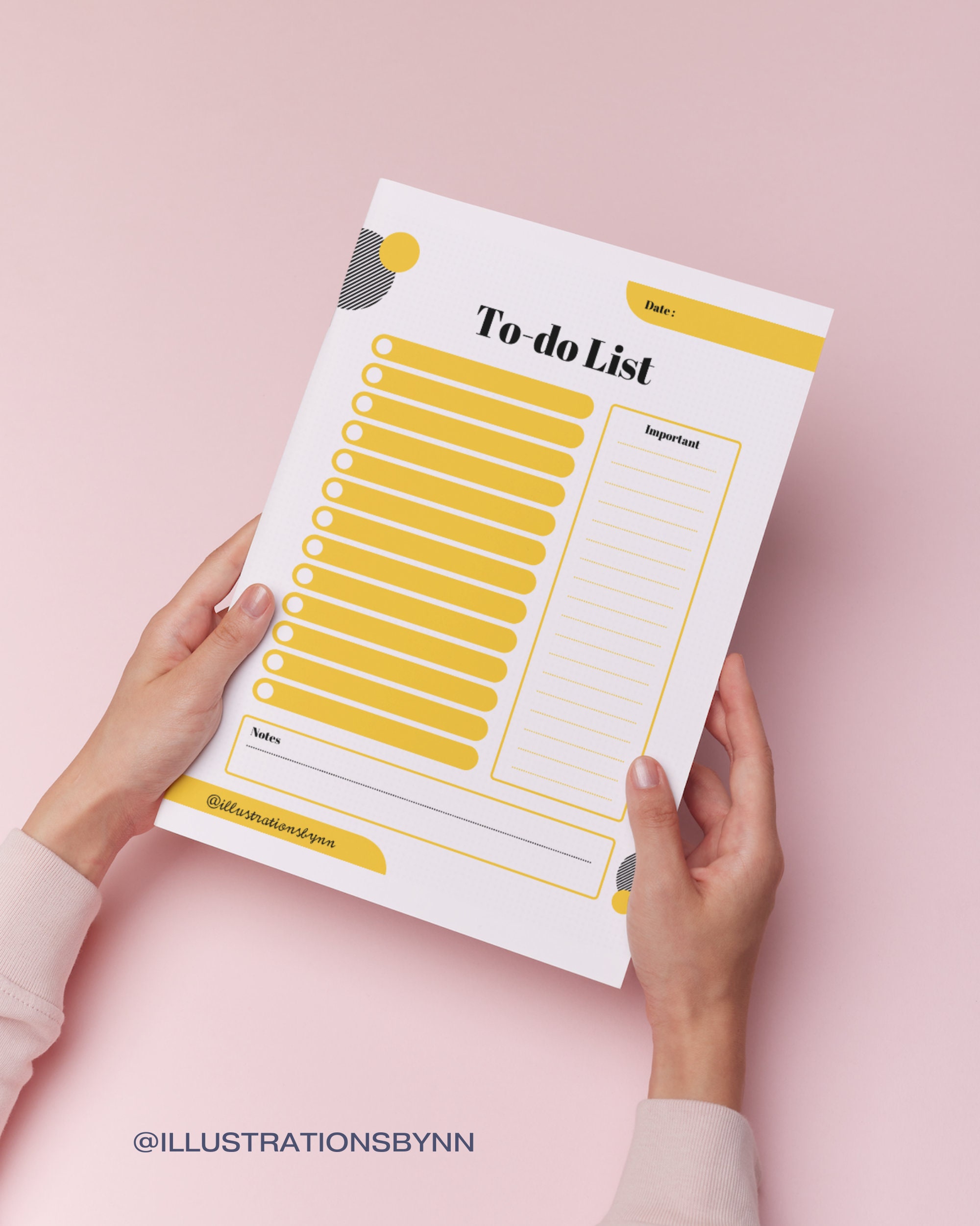 To-do List Available in 6 Colors Plan Your Day Daily Planner Stay ...