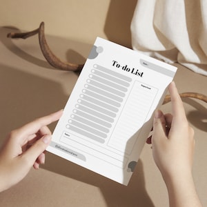 To-do List Available in 6 Colors Plan Your Day Daily Planner Stay ...