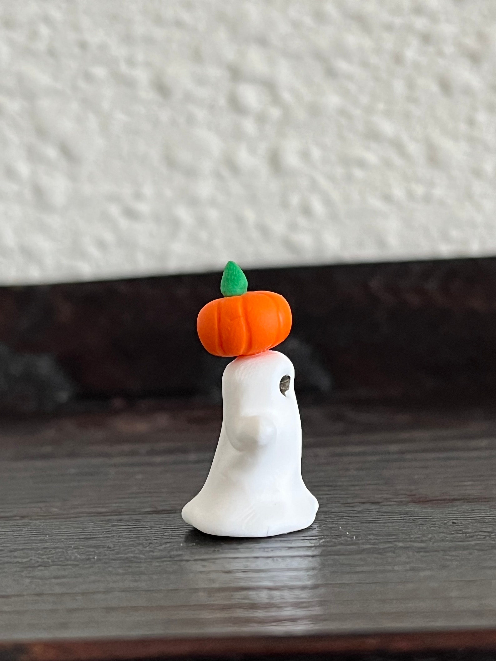 Mini Ghost Figurine Pumpkin - Etsy