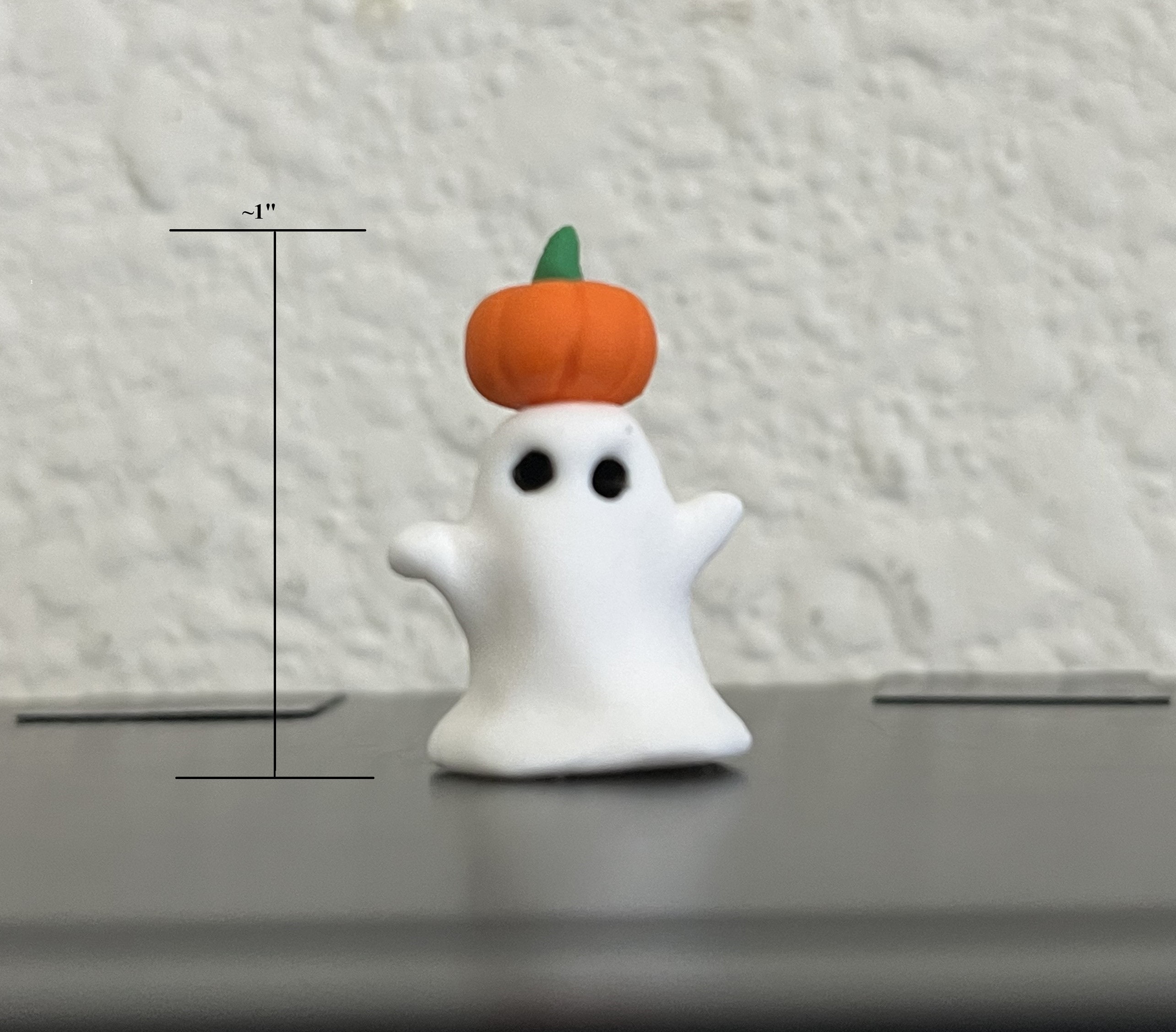 Mini Ghost Figurine Pumpkin - Etsy