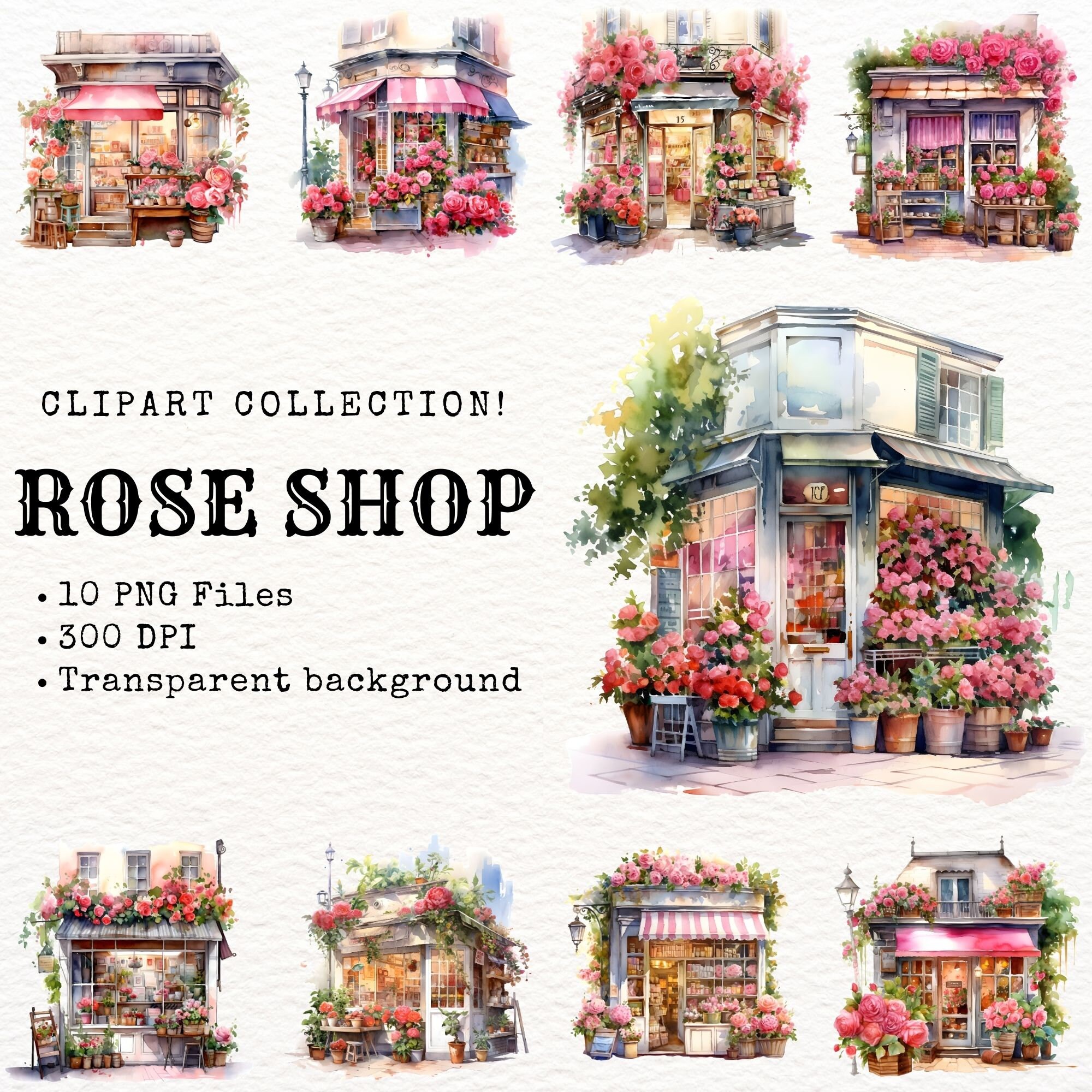Imagine Shop Front Clipart