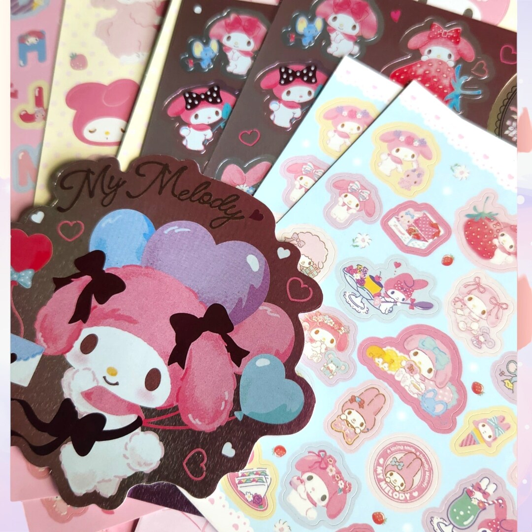 My Melody Sticker Gift Set - Etsy