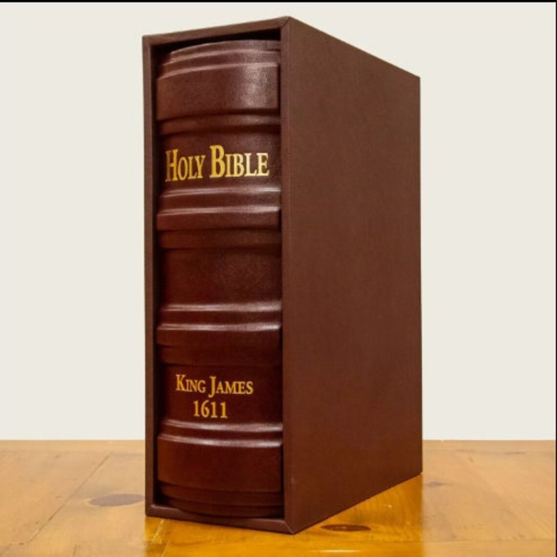 The King James Holy Bible With Apocrypha - Etsy