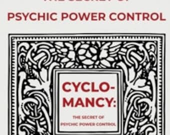 Cyclomancy: the Secret of Psychic Power Control - Etsy