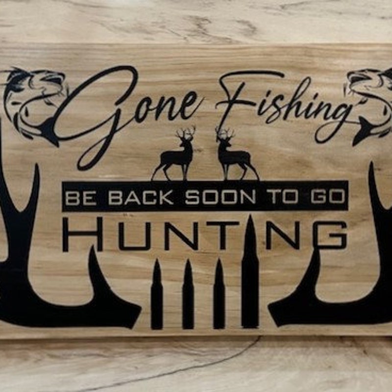 Hunting Fishing Signs - Etsy
