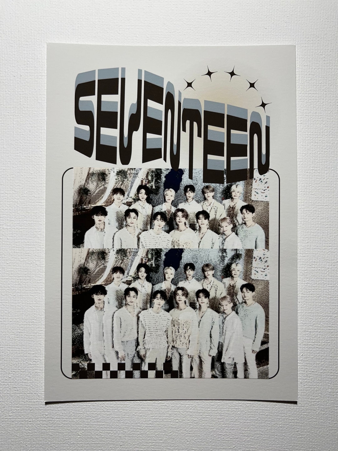 SEVENTEEN Graphic Design Poster - Etsy