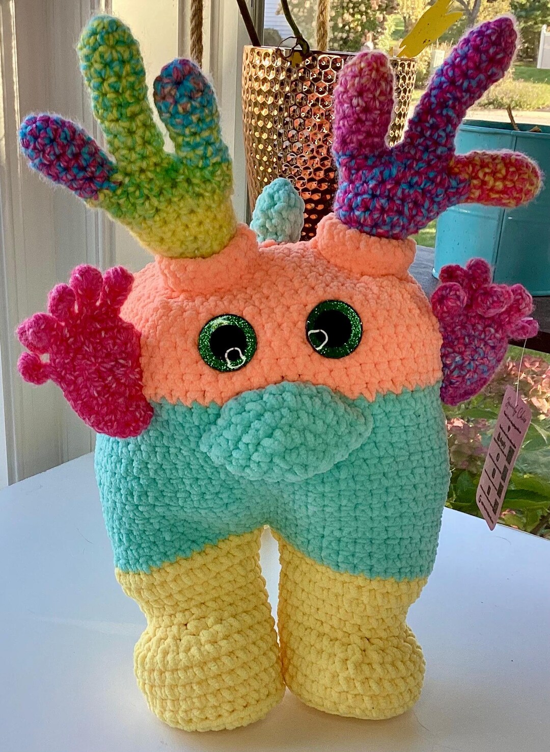 Crochet Creature Plushie Stands 14.5 Inches Tall - Etsy