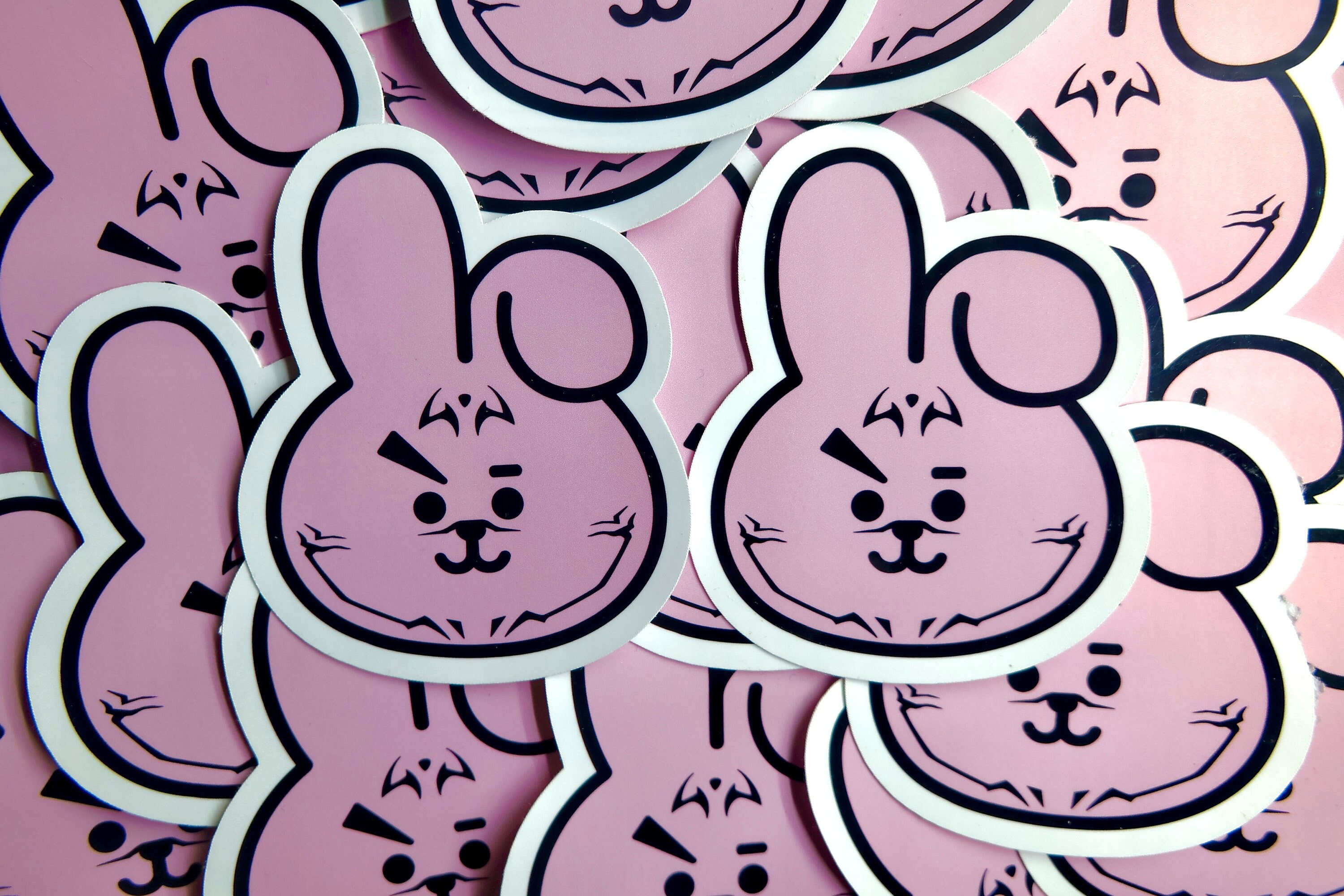 BT21 Cooky X Sukuna JJK Vinyl Sticker - Etsy