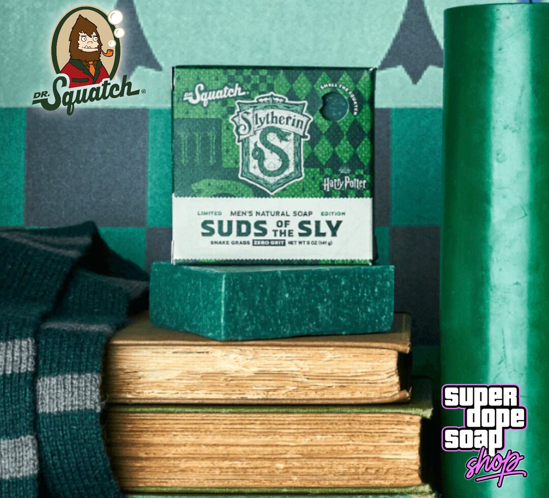 New Dr. Squatch suds of the Sly Harry Potter LIMITED EDITION Soap Bar ...