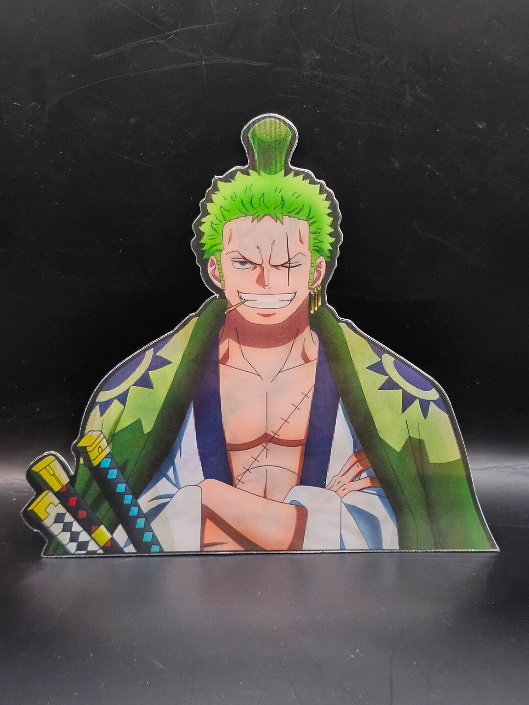 Anime Character zoro 3D Motion Decal / Peaker Sticker - Etsy