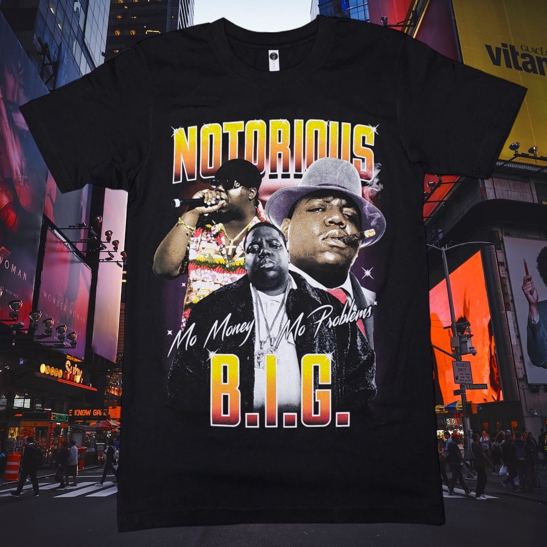 Notorious B.I.G / Biggie Smalls 90's Style Vintage Graphic T-shirts S ...